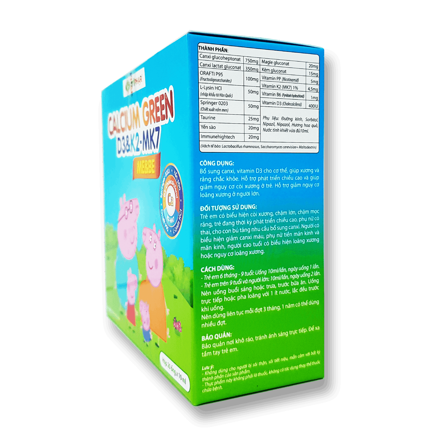 CALCIUM GREEN D3&K2-MK7 ME&BE